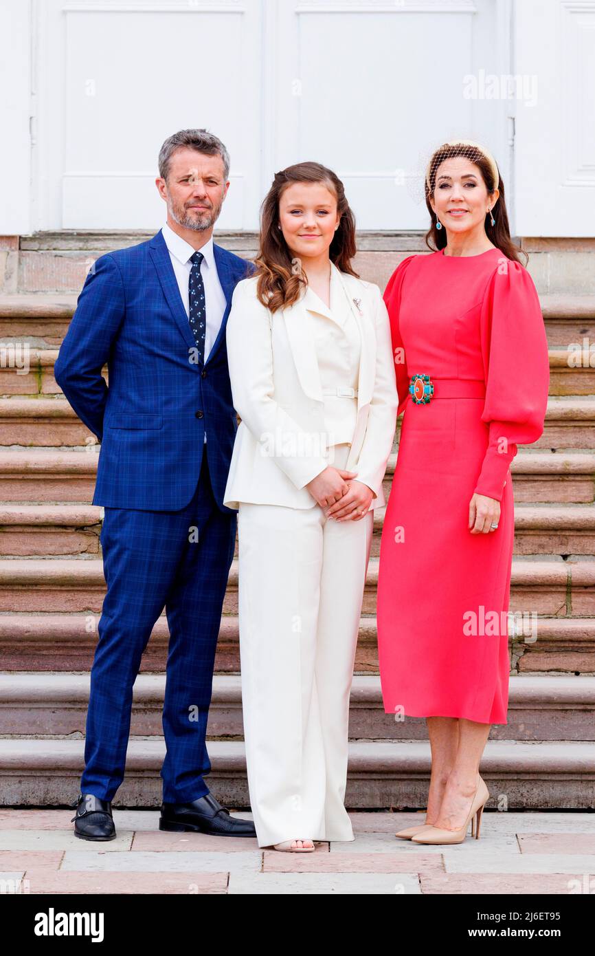 Queen Margrethe, Crown Prince Frederik, Crown Princess Mary, Prince ...