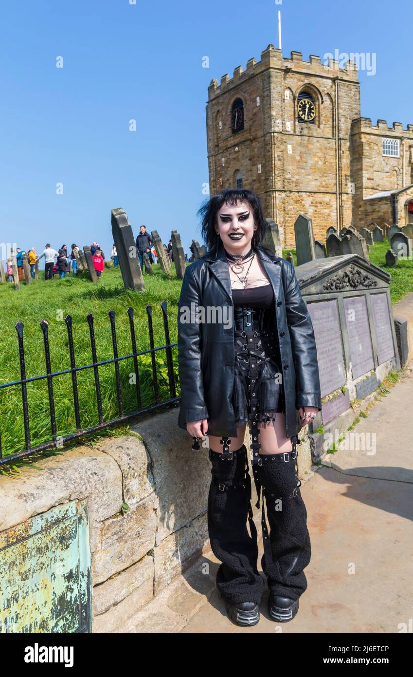 Whitby Goth Festival at Whitby, Yorkshire, UK in April 2022 - Whitby ...