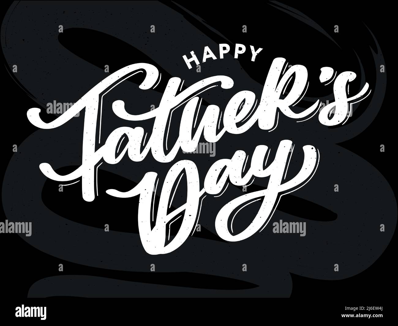 Happy Father s Day Calligraphy greeting card. Vector illustration Stock ...