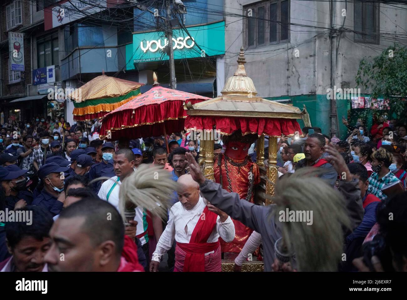 Machindranath god of rain hi-res stock photography and images - Alamy