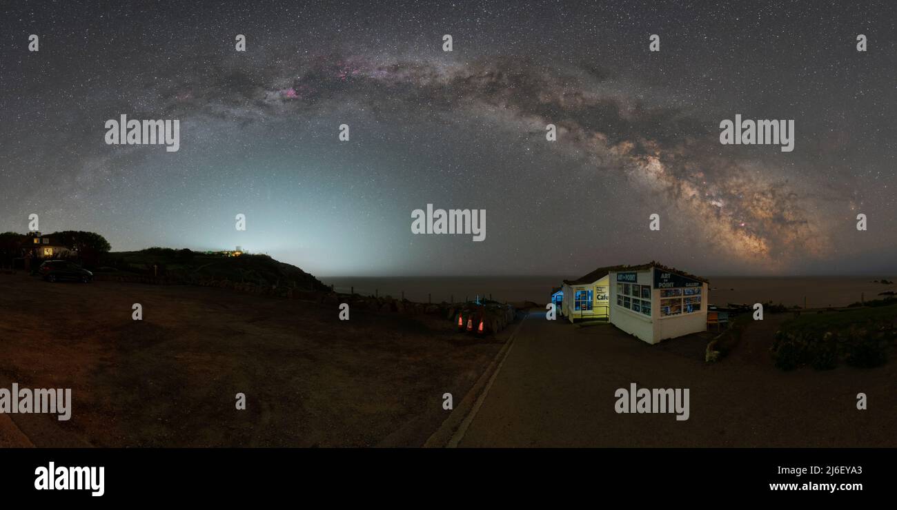 Pano stars night milky way hi-res stock photography and images - Alamy