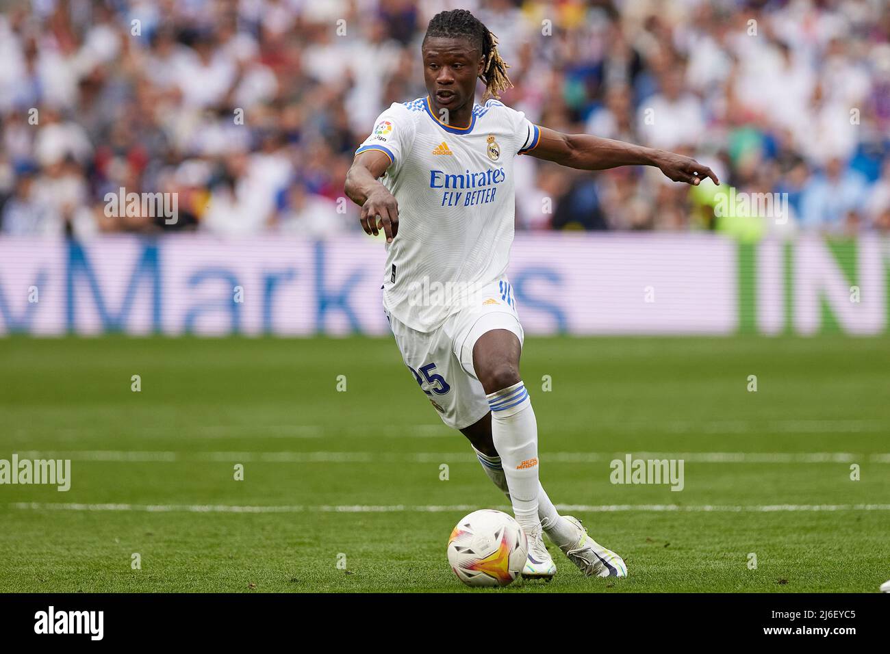 Eduardo Camavinga of Real Madrid during the La Liga match between Real ...