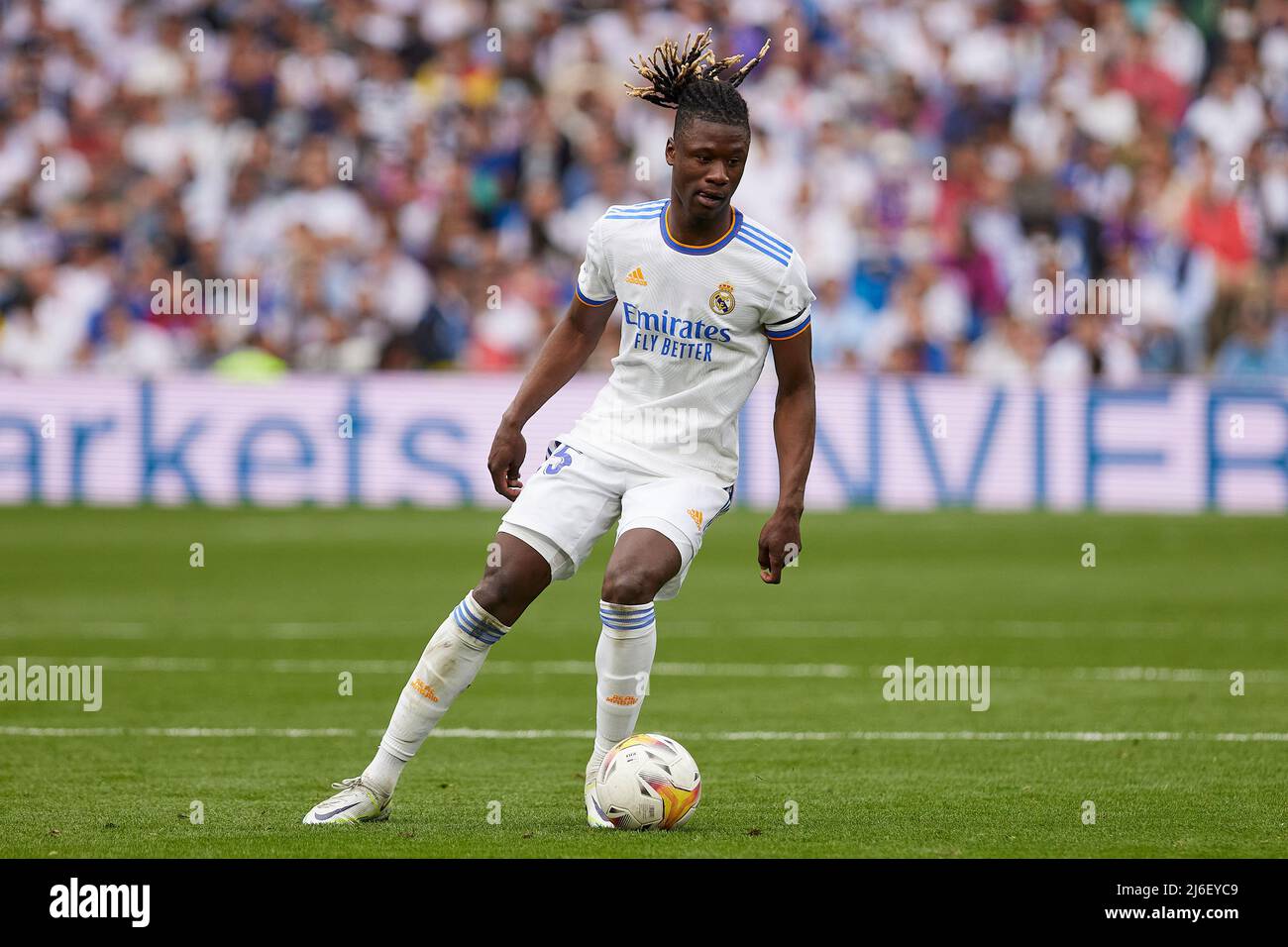 Eduardo Camavinga of Real Madrid during the La Liga match between Real ...