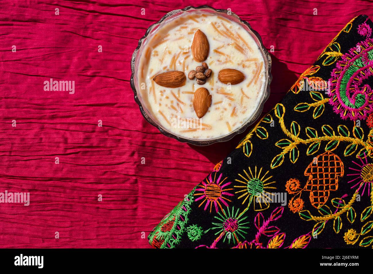 Sweet vermicelli dish called Seviyan ki kheer or Sheer khurma popular ...