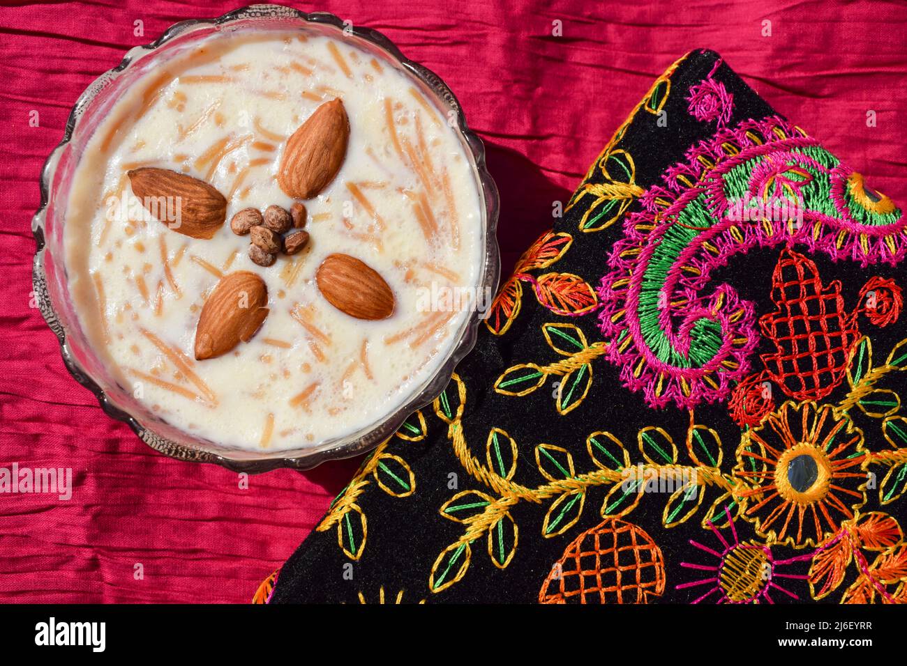 Sweet vermicelli dish called Seviyan ki kheer or Sheer khurma popular ...