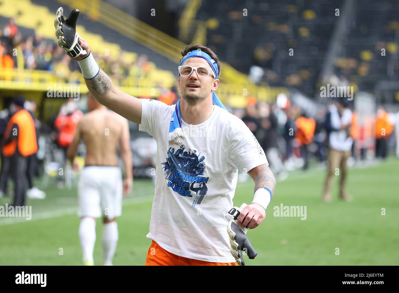 firo: April 30th, 2022, football, soccer, 1st Bundesliga, 1st League ...