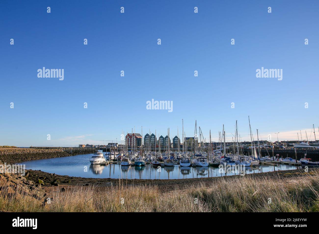 Yachts and Sailing Craft in Amble Marina, Northumberland Spring 2022 ...