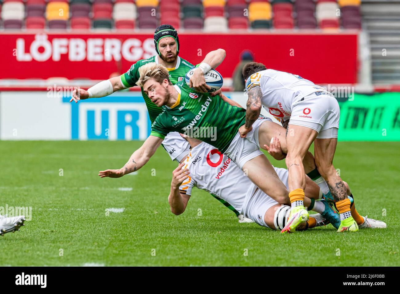 LONDON, United Kingdom. 01st May, 2022. Ollie Hassell-Collins of London ...