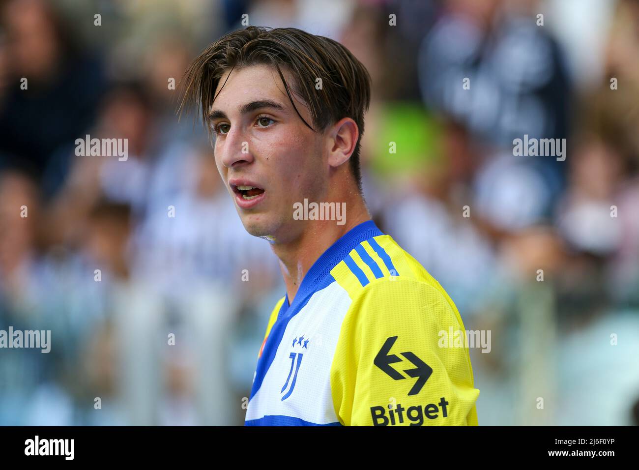 TURIN, ITALY. 01 MAY 2022. Fabio Miretti of Juventus FC during the ...