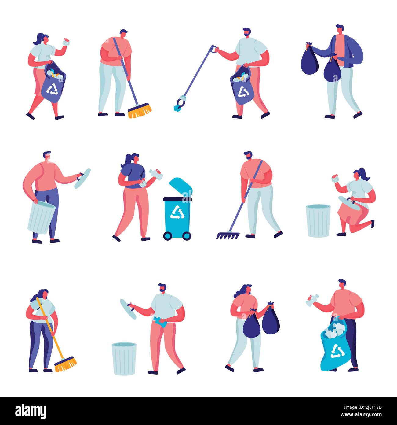 Man litter Stock Vector Images - Alamy
