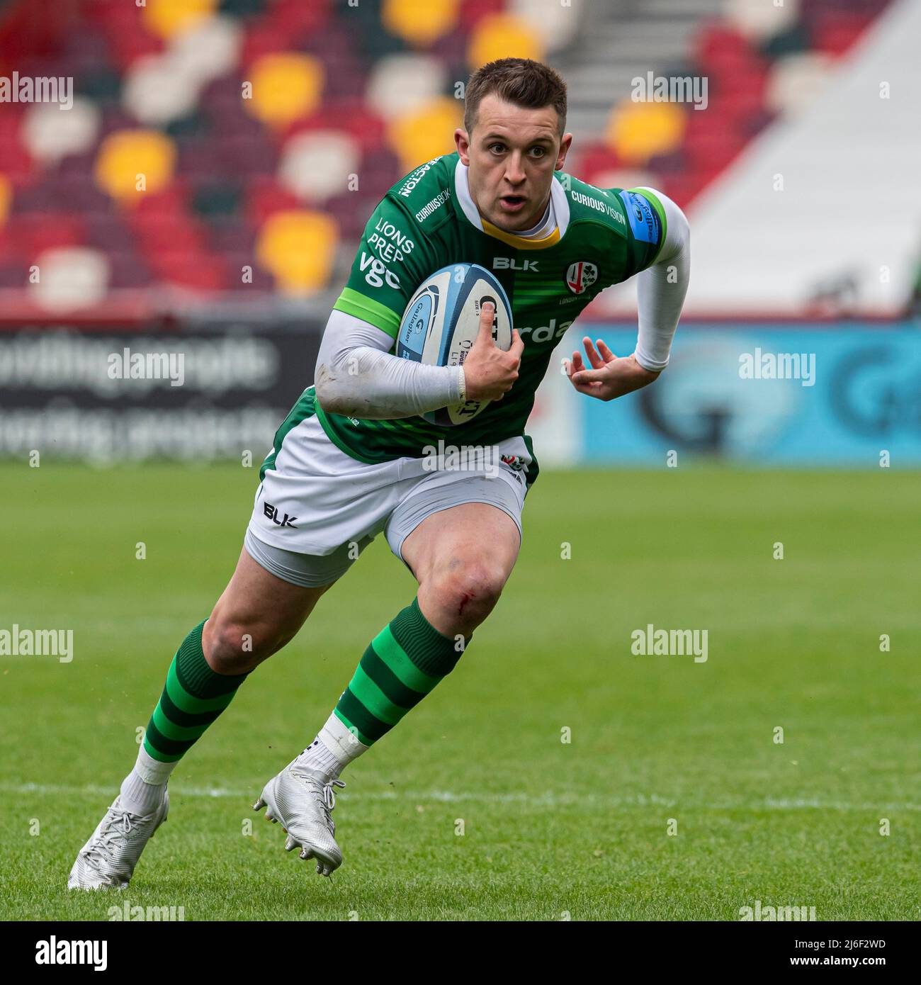LONDON, UNITED KINGDOM. 01th, May 2022. Tom Parton of London Irish in ...
