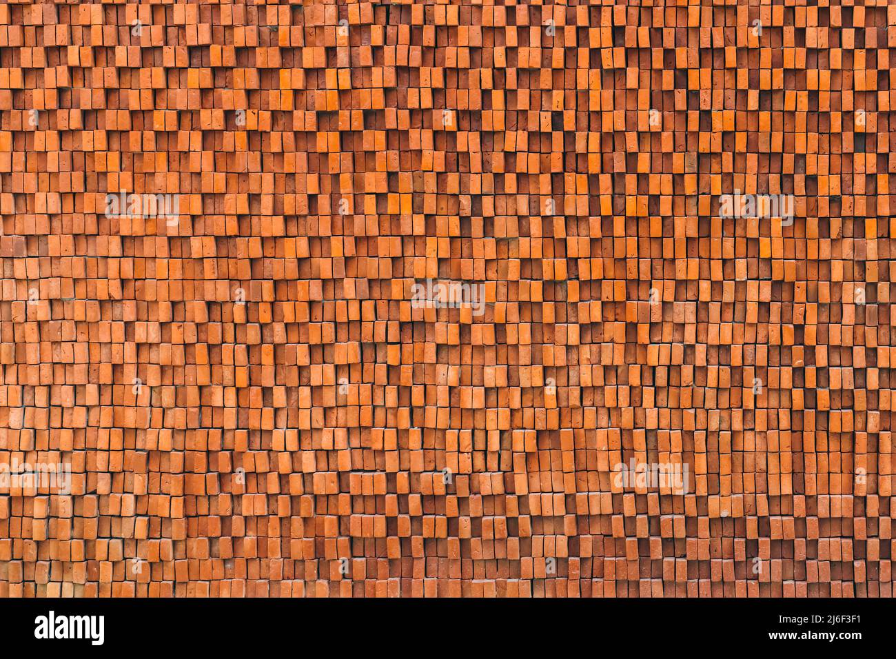 Brown brick wall. Texture of brown brick wall pattern background ...