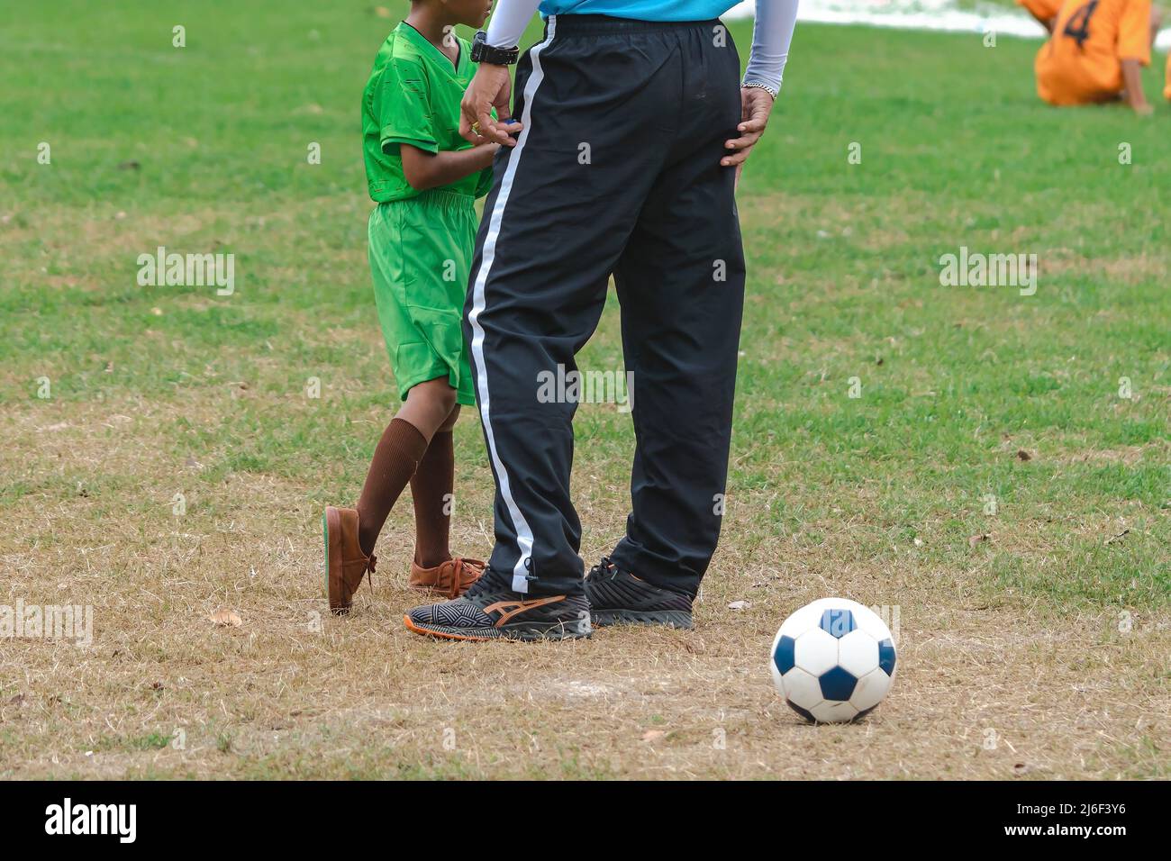 Football referee kids hi-res stock photography and images - Alamy