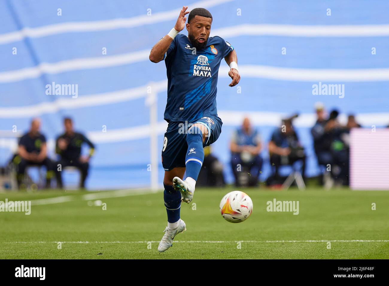 Tonny Vilhena of RCD Espanyol during the La Liga match between Real ...