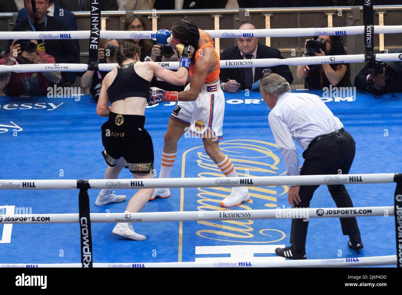 Amanda serrano katie taylor msg hi-res stock photography and images - Alamy