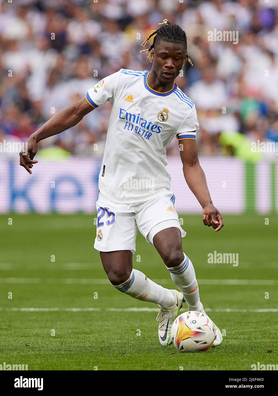 Eduardo Camavinga of Real Madrid during the La Liga match between Real ...