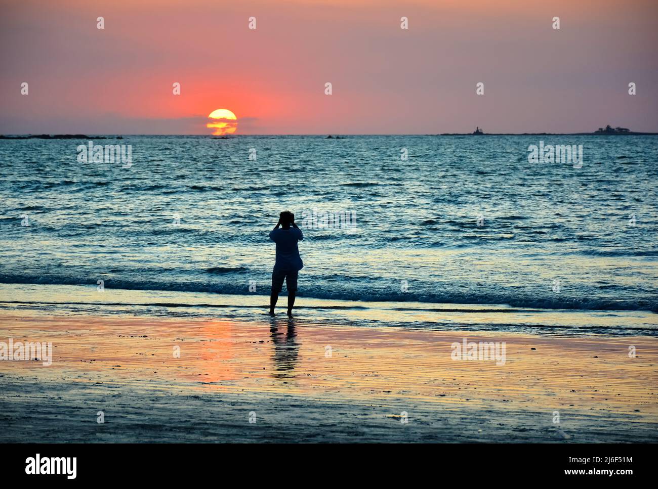 Girls At The Beach Sunset