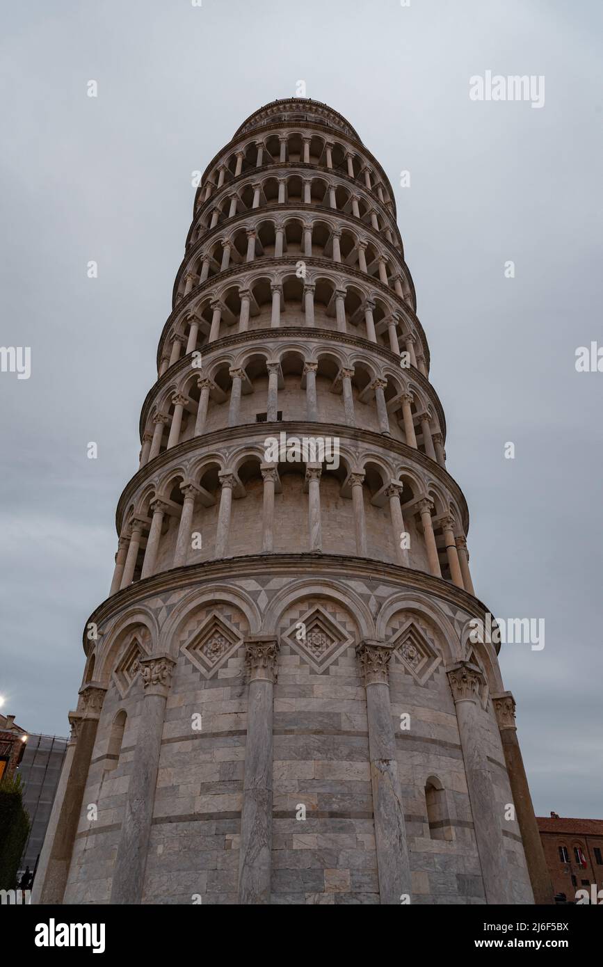 The tower of Pisa is the bell tower of the cathedral of S. M. Assunta ...