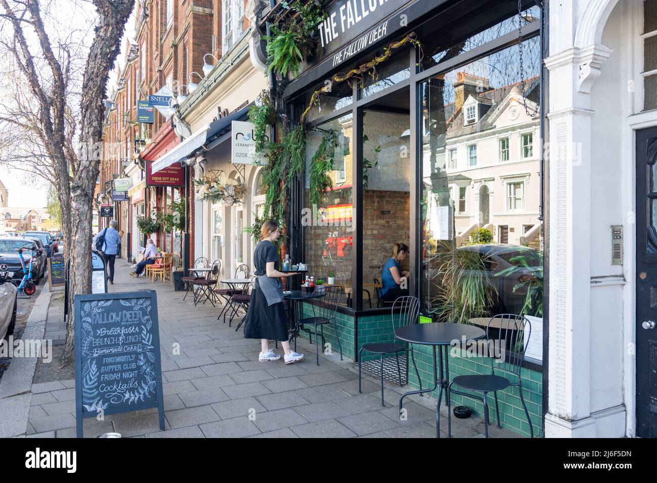 The Fallow Deer Cafe, High Street, Teddington, London Borough of ...