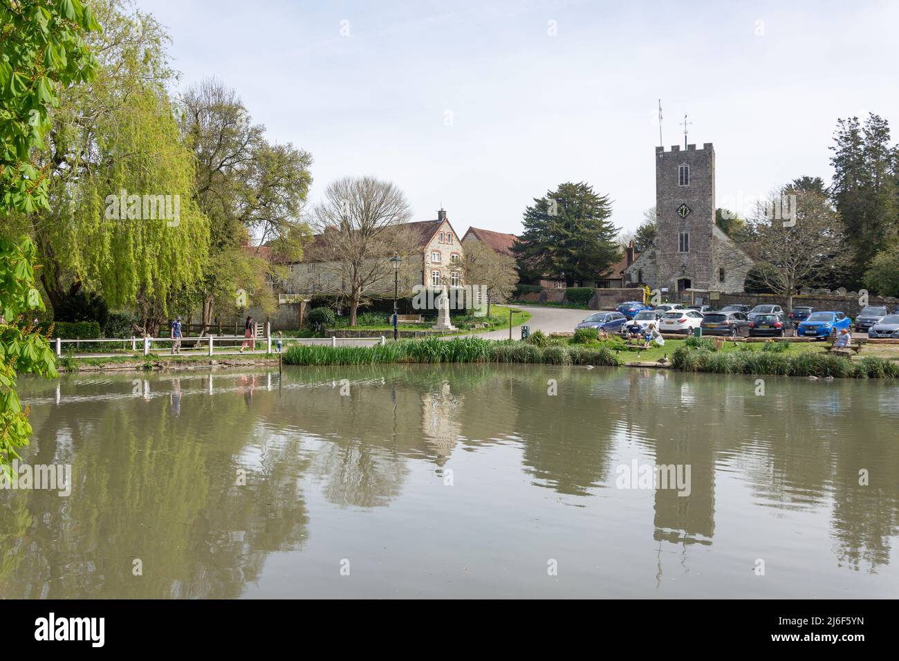 St mary the virgin buriton hi-res stock photography and images - Alamy