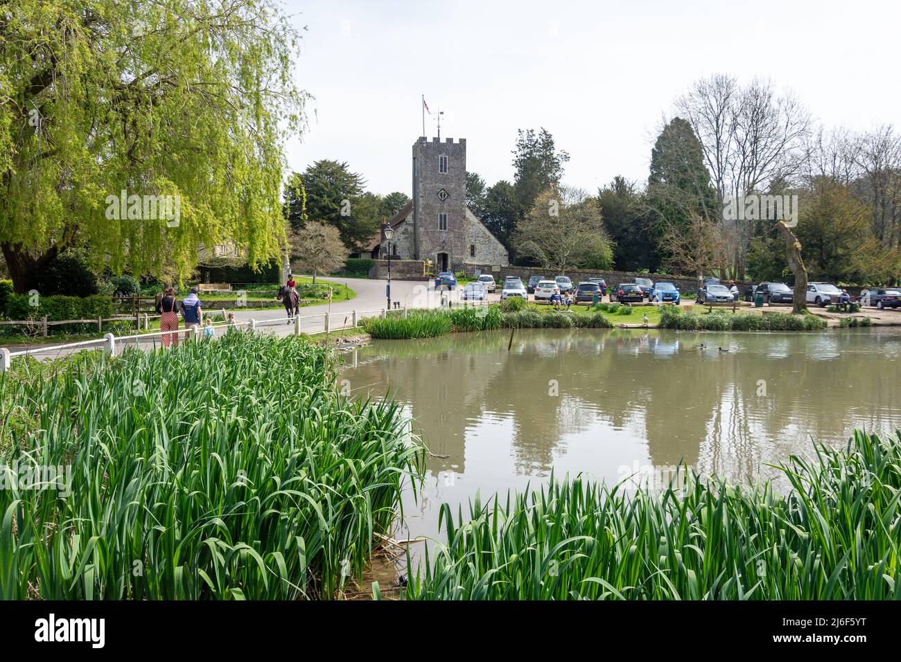 St mary the virgin buriton hi-res stock photography and images - Alamy