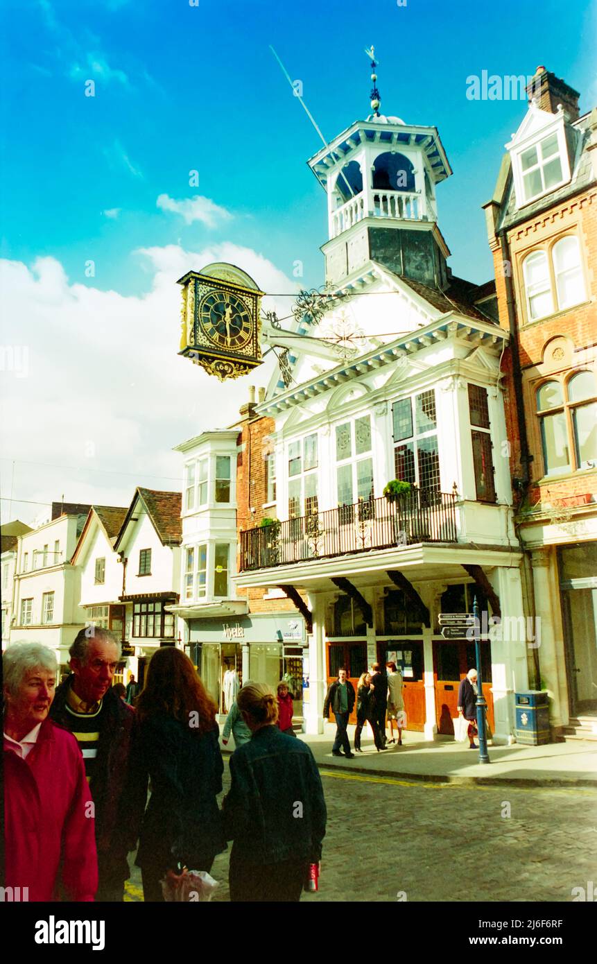 Guildford Town Hall Circa 1995 shot on film Stock Photo - Alamy