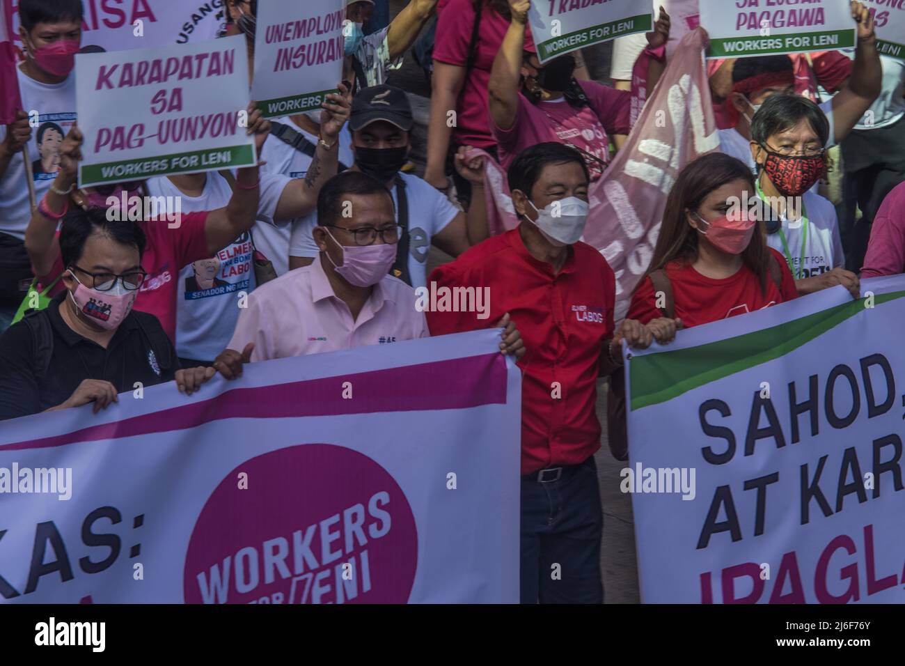 Senatorial candidates Kilusang Mayo Uno former national chairperson ...