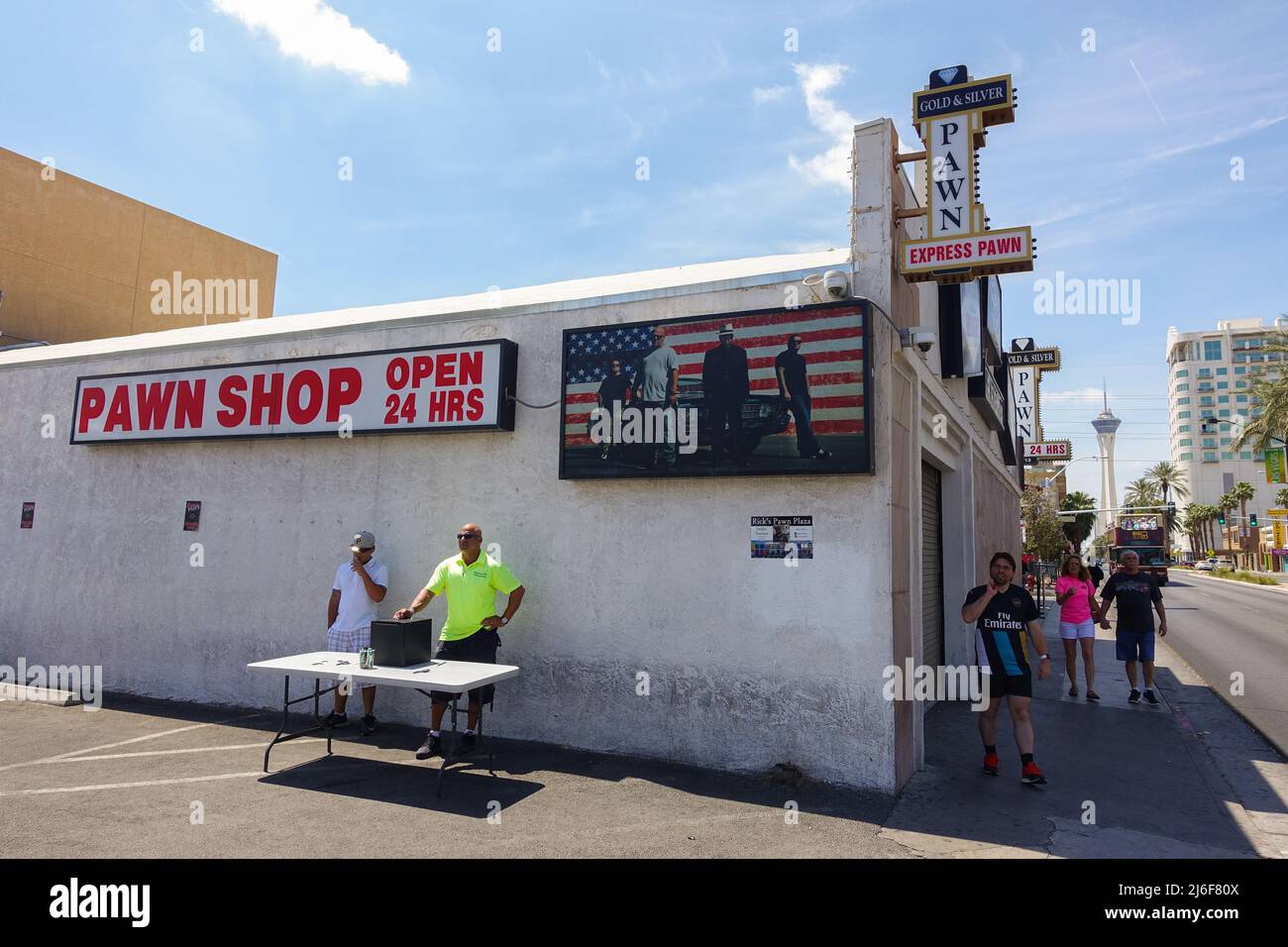 The very famous pawn shop in Las Vegas in the United States, May 10 ...