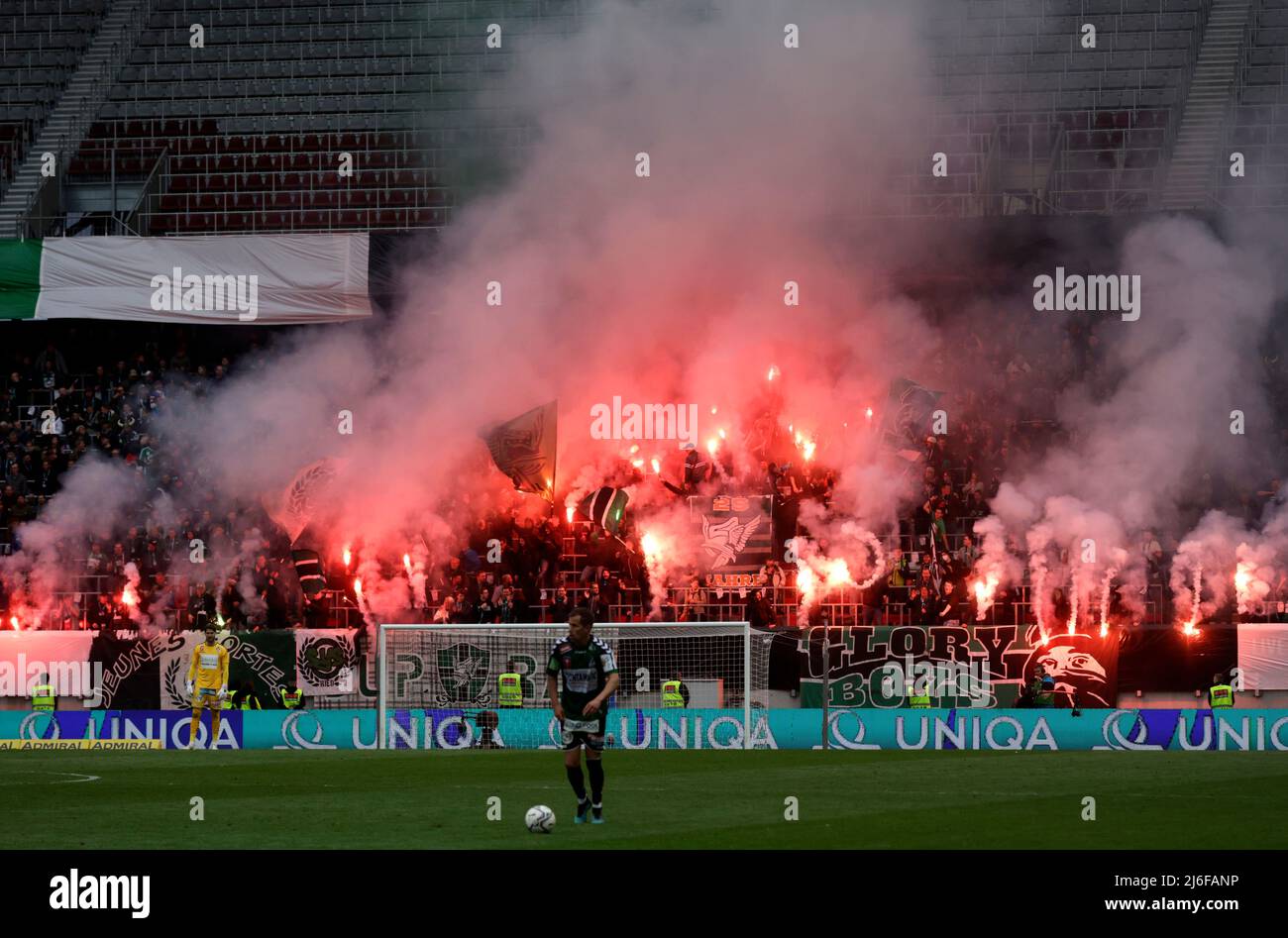 Austrian football fans hi-res stock photography and images - Alamy