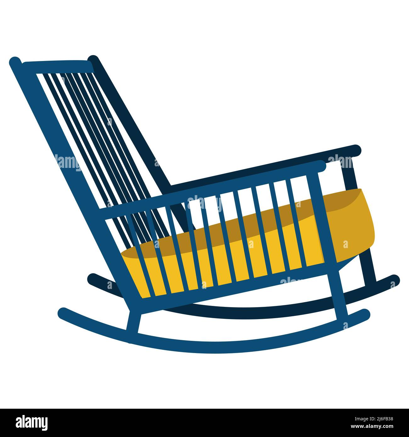 Cute Rocking Chair Clipart