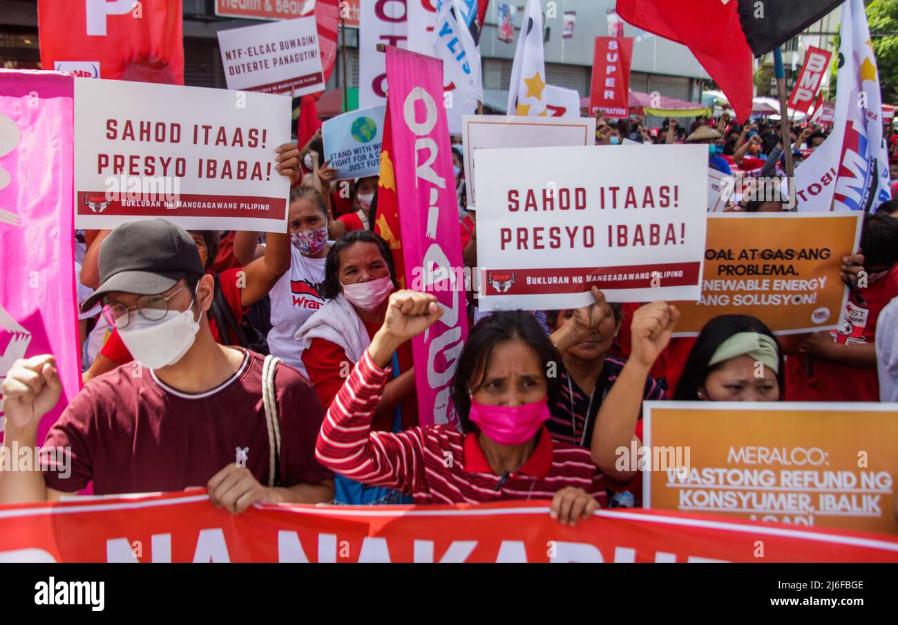 International Labor Day is celebrated in the Philippines through ...
