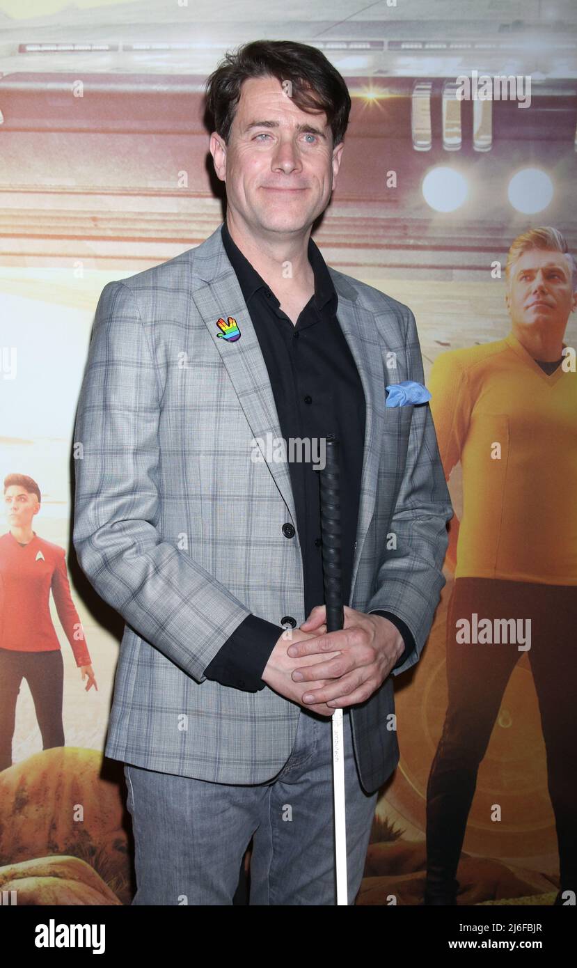 NEW YORK, NY- April 30: Bruce Horak, at the premiere of Star Trek ...