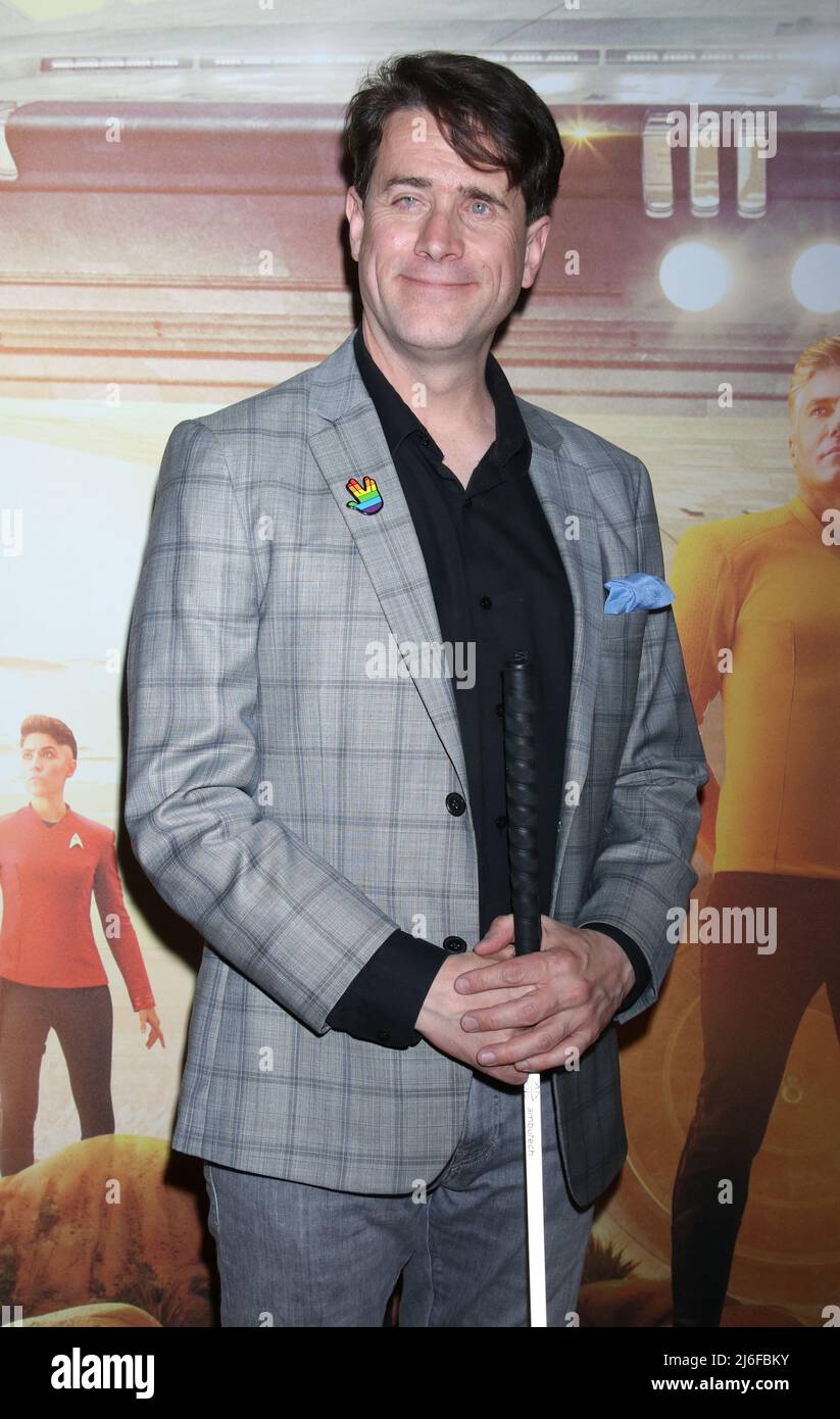 NEW YORK, NY- April 30: Bruce Horak, at the premiere of Star Trek ...