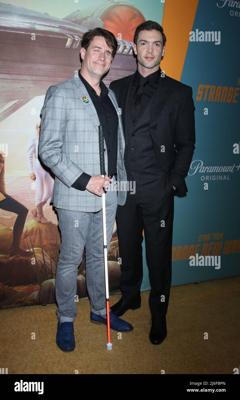 NEW YORK, NY- April 30: Bruce Horak, Eathan Peck at the premiere of ...