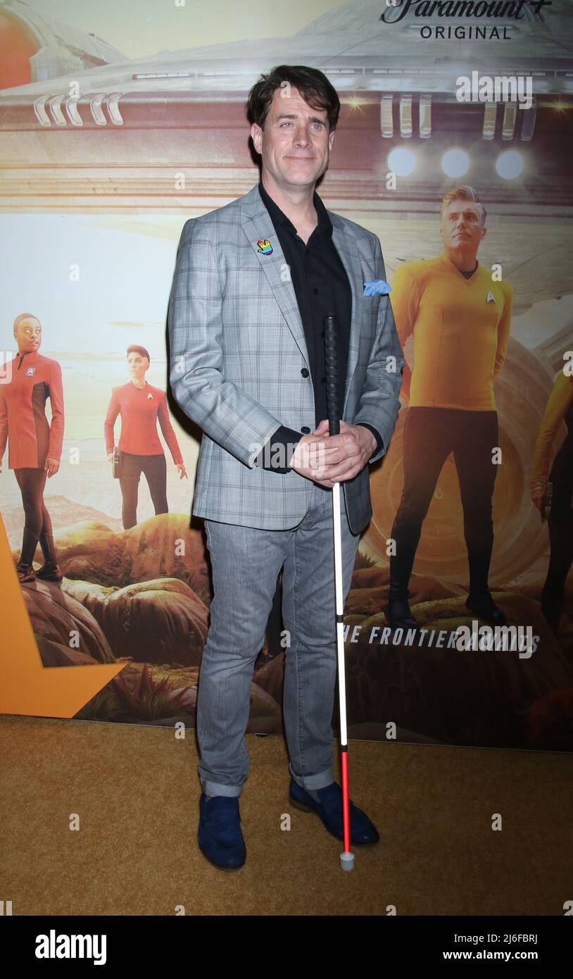 NEW YORK, NY- April 30: Bruce Horak, at the premiere of Star Trek ...