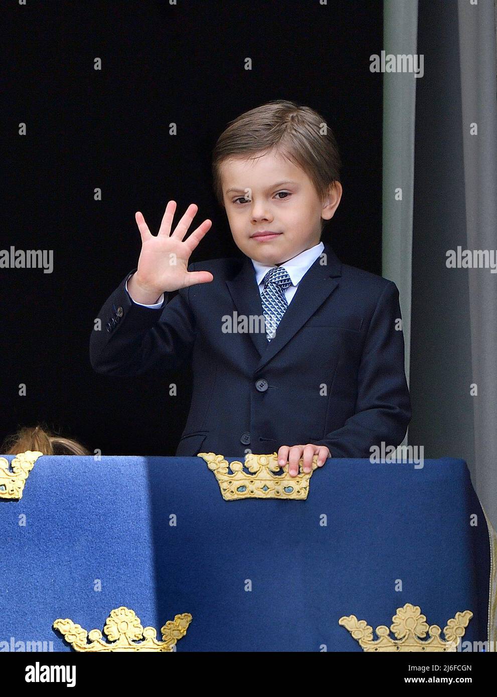 Prince Oscar at the celebration of the King's birthday at the Royal ...