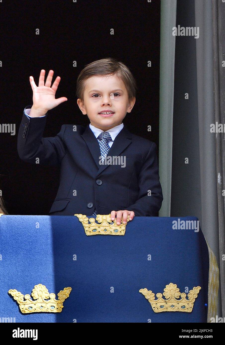 Prince Oscar at the celebration of the King's birthday at the Royal ...