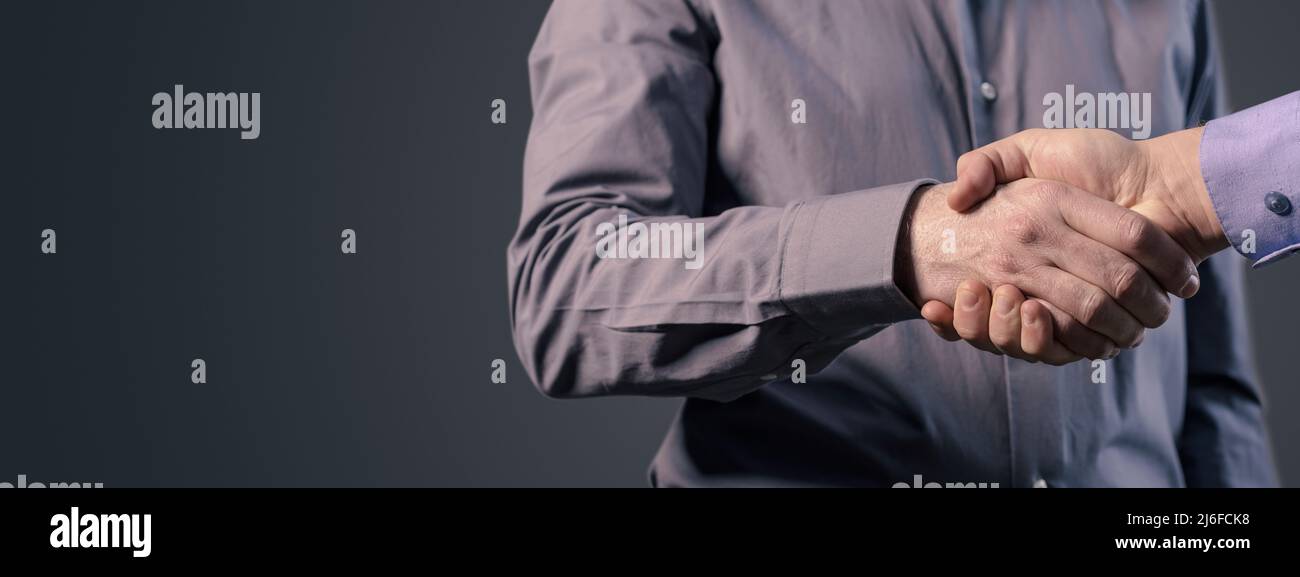 Business people shaking hands, contract and agreement concept Stock ...