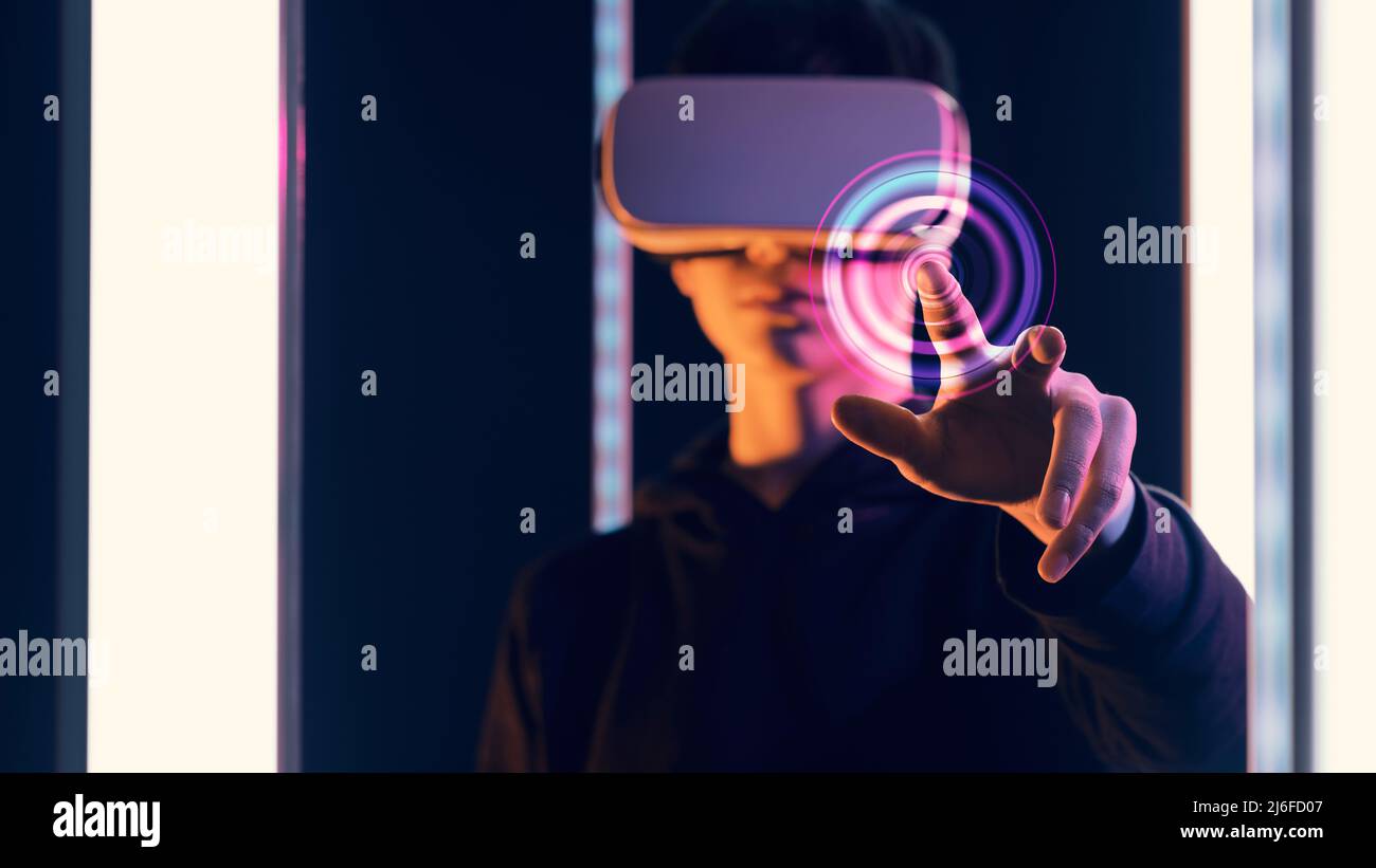 Gaming screen interface hi-res stock photography and images - Alamy