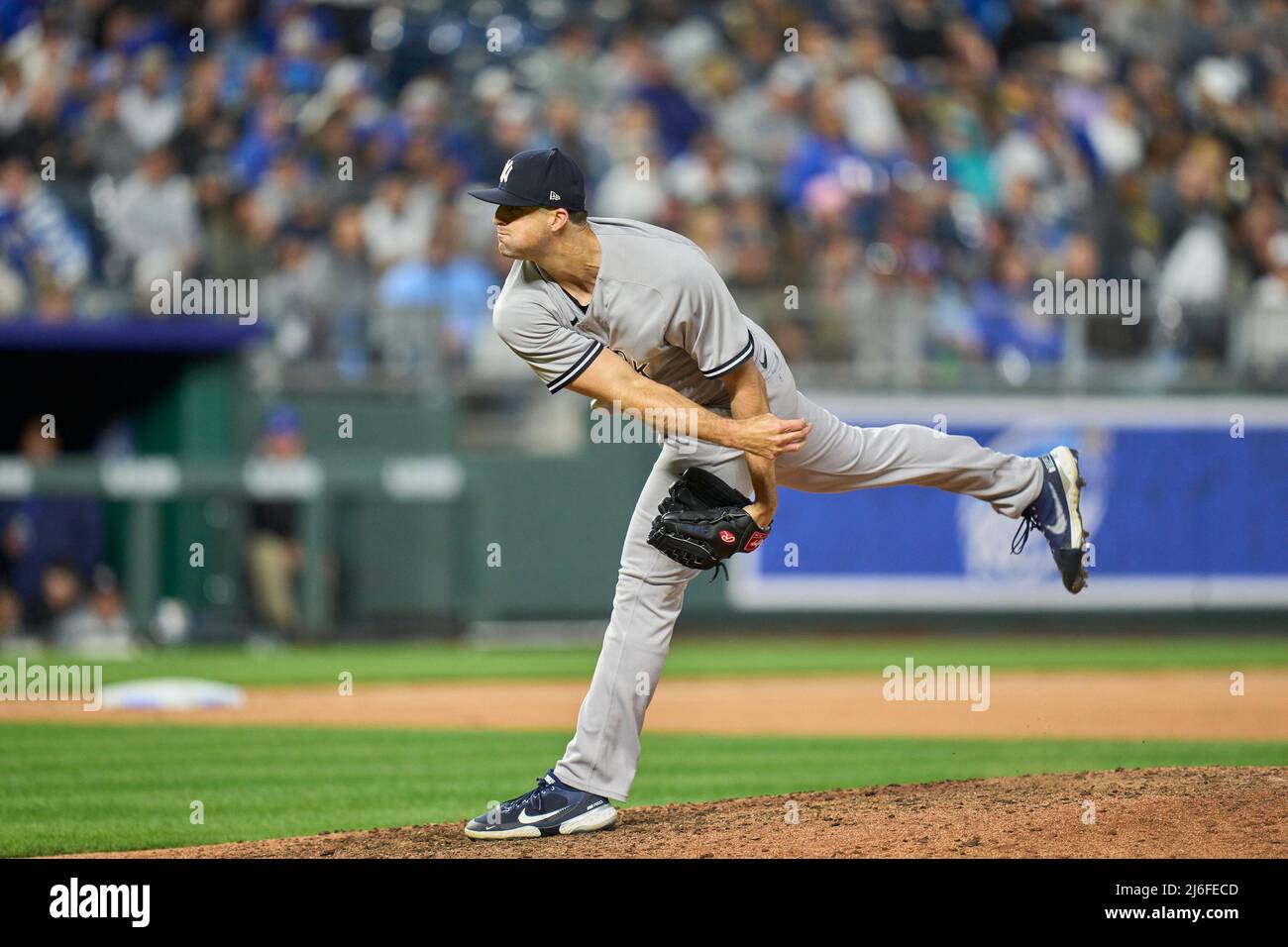 April 30 2022: New York pitcher Clay Holmes (35) throws a pitch during ...