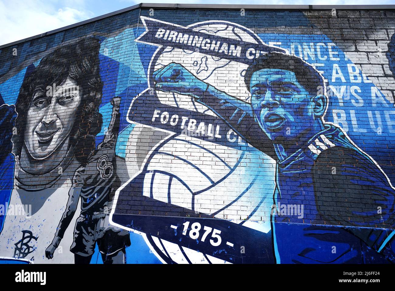 St andrews stadium mural hi-res stock photography and images - Alamy