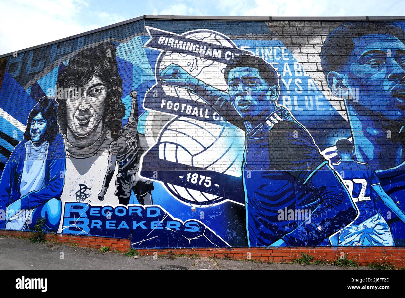 St andrews stadium mural hi-res stock photography and images - Alamy