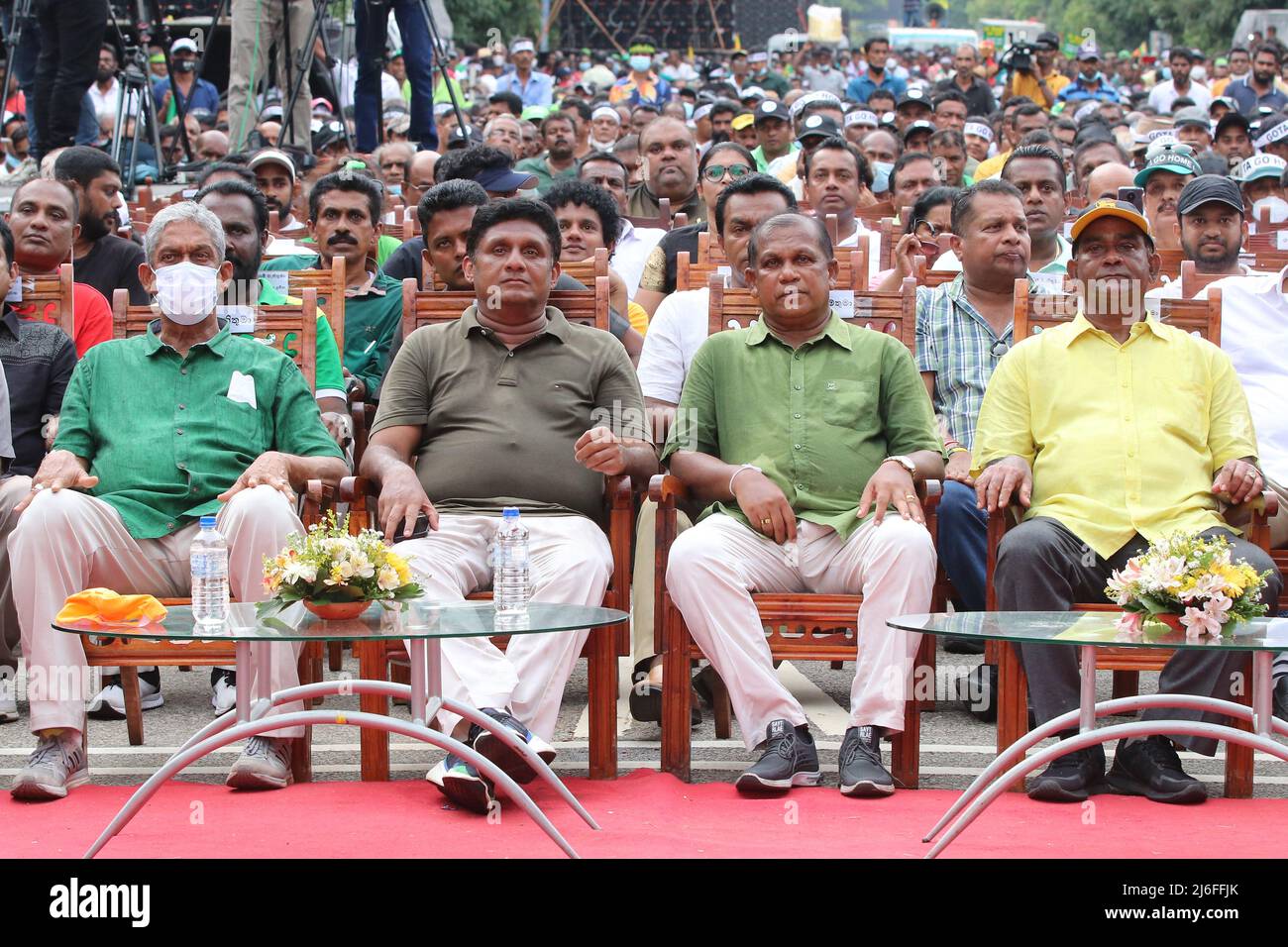 Colombo, Sri Lanka. 01st May, 2022. Sri Lanka's main opposition and ...
