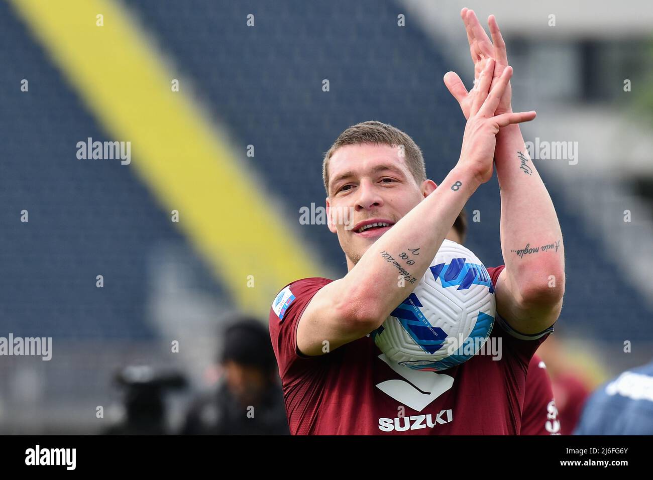 Andrea belotti celebrates 2022 hi-res stock photography and images - Alamy