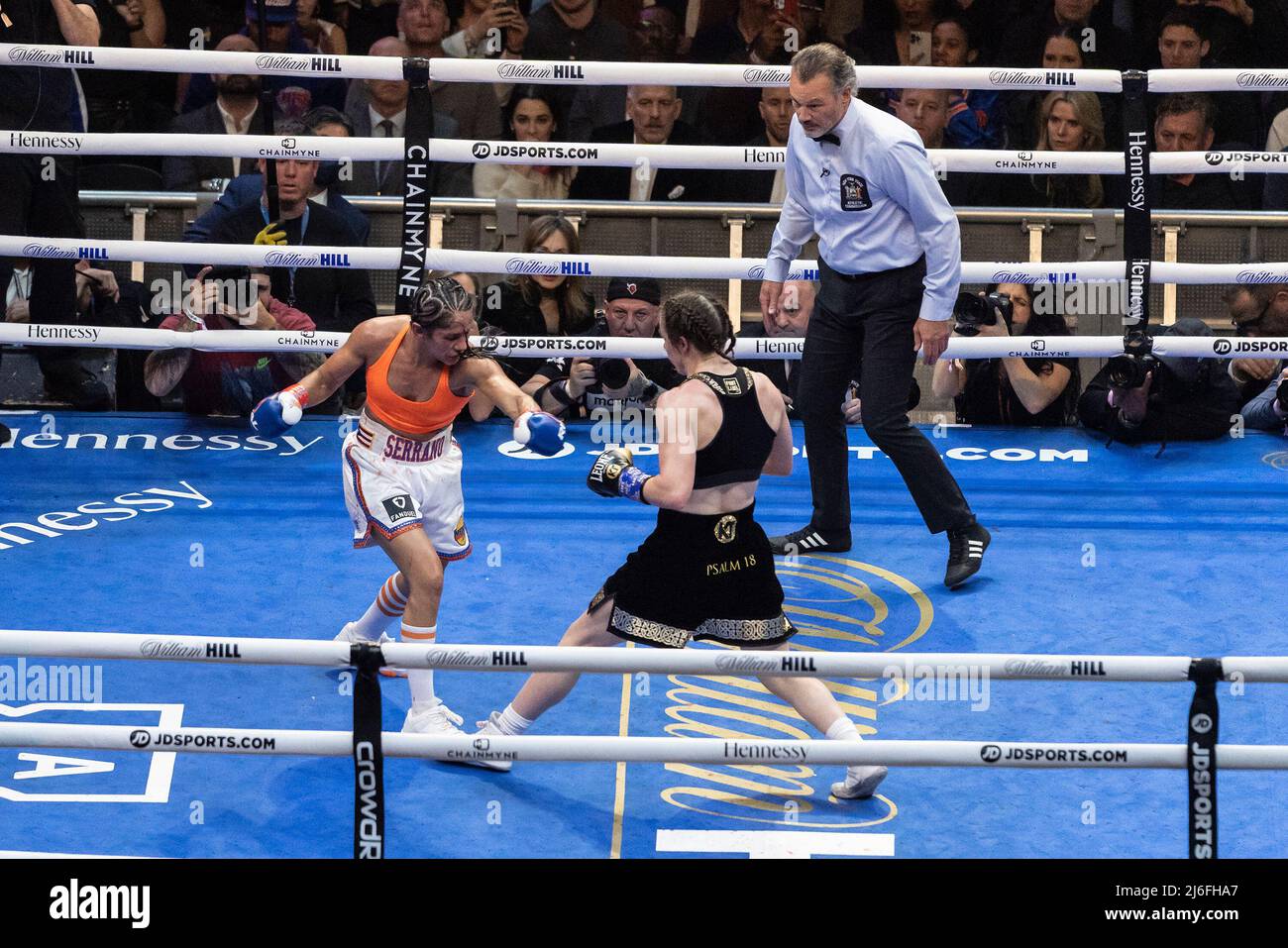 Amanda serrano katie taylor msg hi-res stock photography and images - Alamy