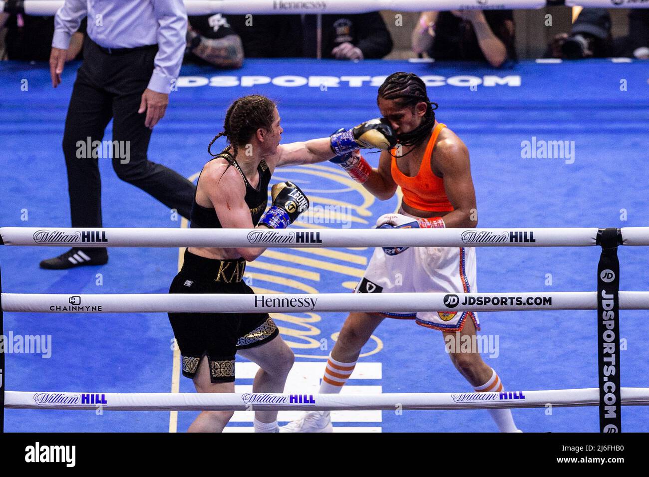 Amanda serrano katie taylor msg hi-res stock photography and images - Alamy