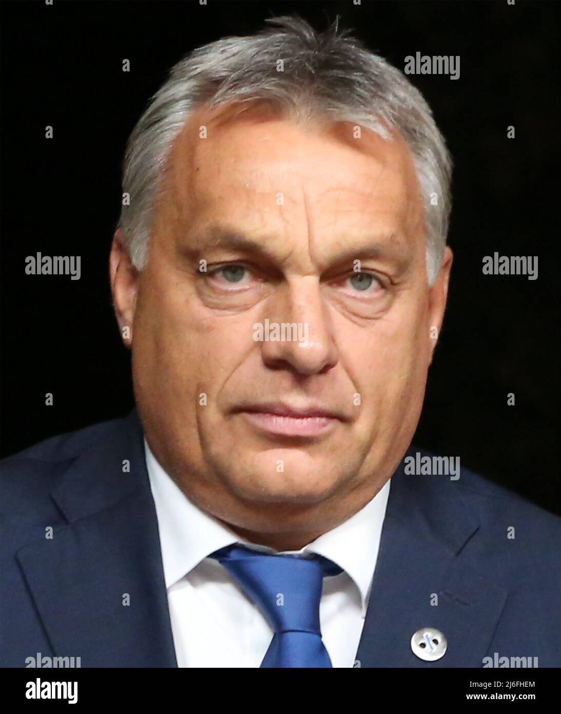 VIKTOR ORBÁN Hungarian Prime Minister in 2017 Stock Photo - Alamy