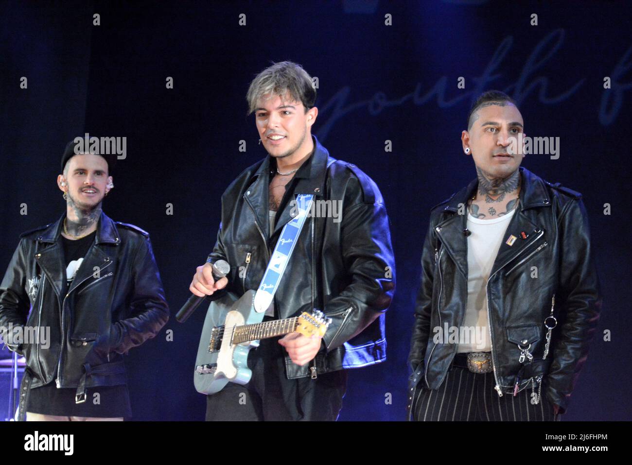 April 30, 2022, Giffoni Valle Piana, Italy: Antonio Fiordispino, Alex ...