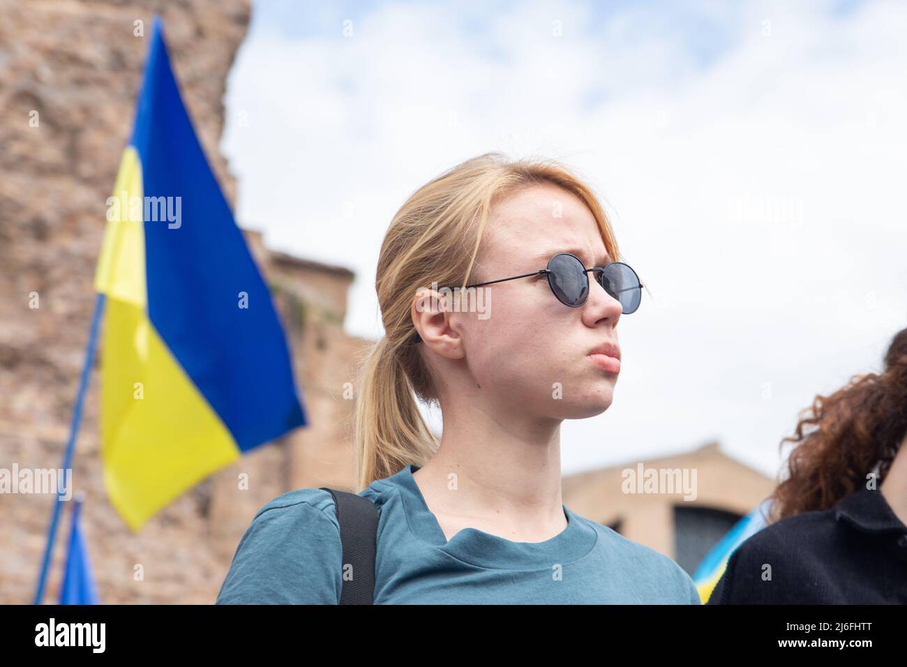 Kateryna Prokopenko, wife of Denis Prokopenko, colonel and commander of ...