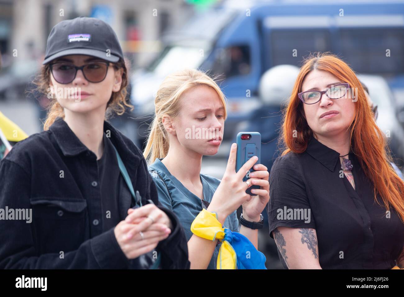 Kateryna Prokopenko, wife of Denis Prokopenko, colonel and commander of ...